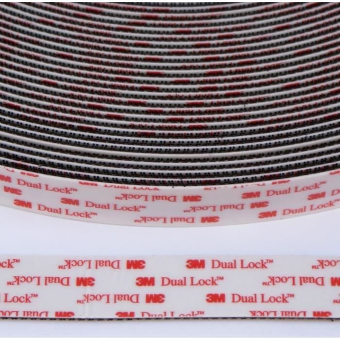 Ruban Adhésif Vhb 3M Dual Lock, Noir, Très Résistant, Auto-Collant, 25 ...