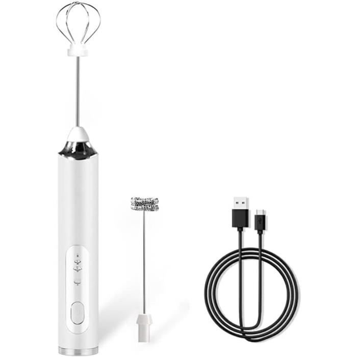 Mousseur À Lait Électrique Batteur À Oeufs Mélangeur Mini Mélangeur De ...