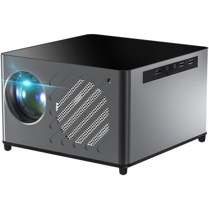 Videoprojecteur Wifi Bluetooth,Mini Projecteur 600Ansi Lumens ...