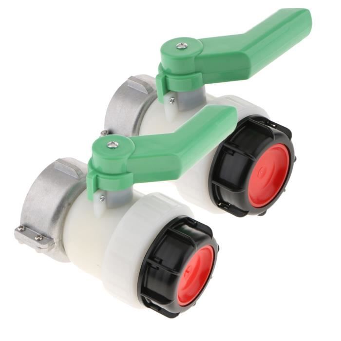 Robinet à Tournant Sphérique à Visser HDPE Pour Réservoir D'eau IBC De ...