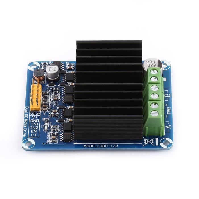 Module pilote moteur - YOSOO - DBH-12V - 5-12V - 0A-30A - Freinage ...