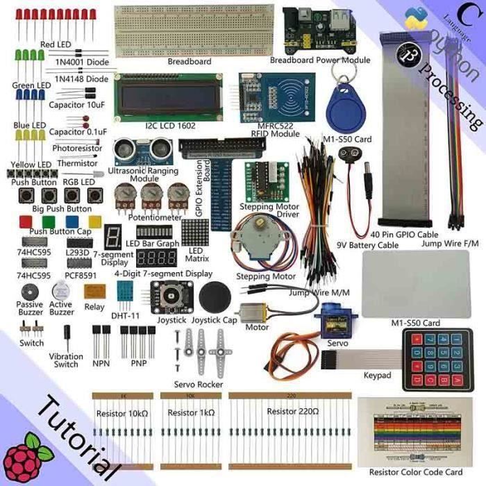 RFID Starter Kit for Raspberry Pi | Beginner Learning | Model 3B, 2B, B+ | Python, C, Java ...