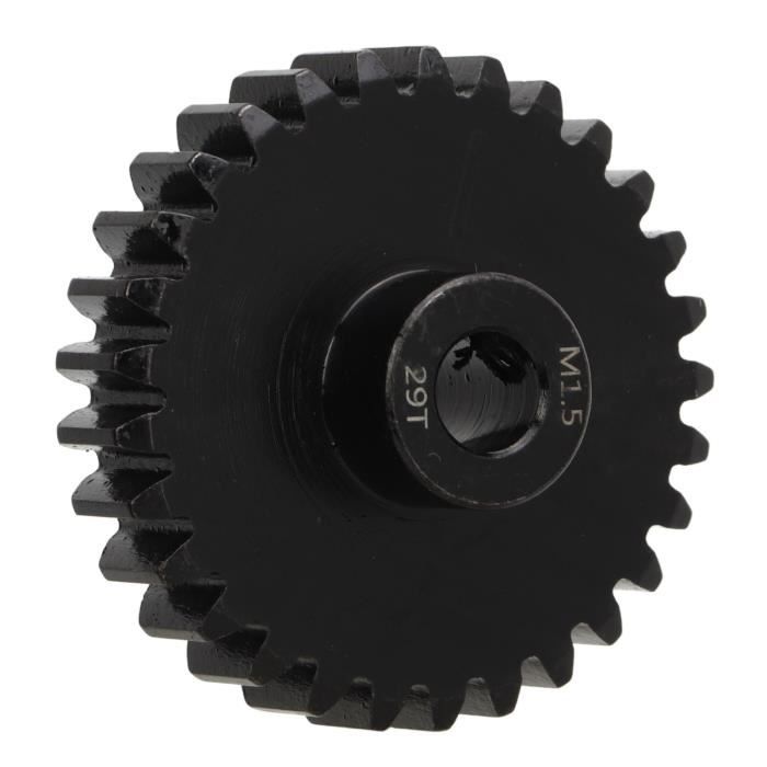 Engrenage de voiture RC à l'échelle 1:5 - ZERONE - Module M1.5 - Acier trempé - Vis sans tête M5 ...