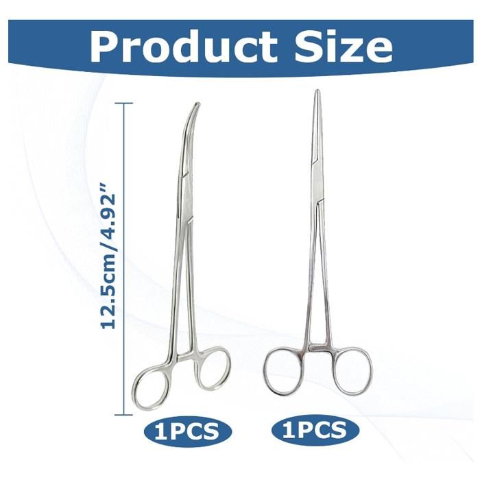 2 Différents Types De Pinces En Acier Inoxydable, Pince Piercing, Pince ...