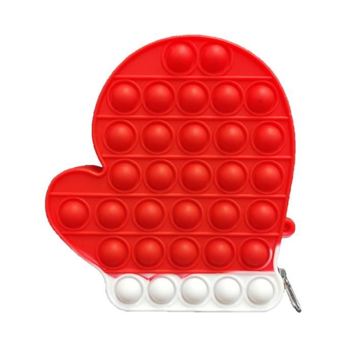 Christmas Fidget Toy Push POP Bubble Pression Soulagement Silicone ...