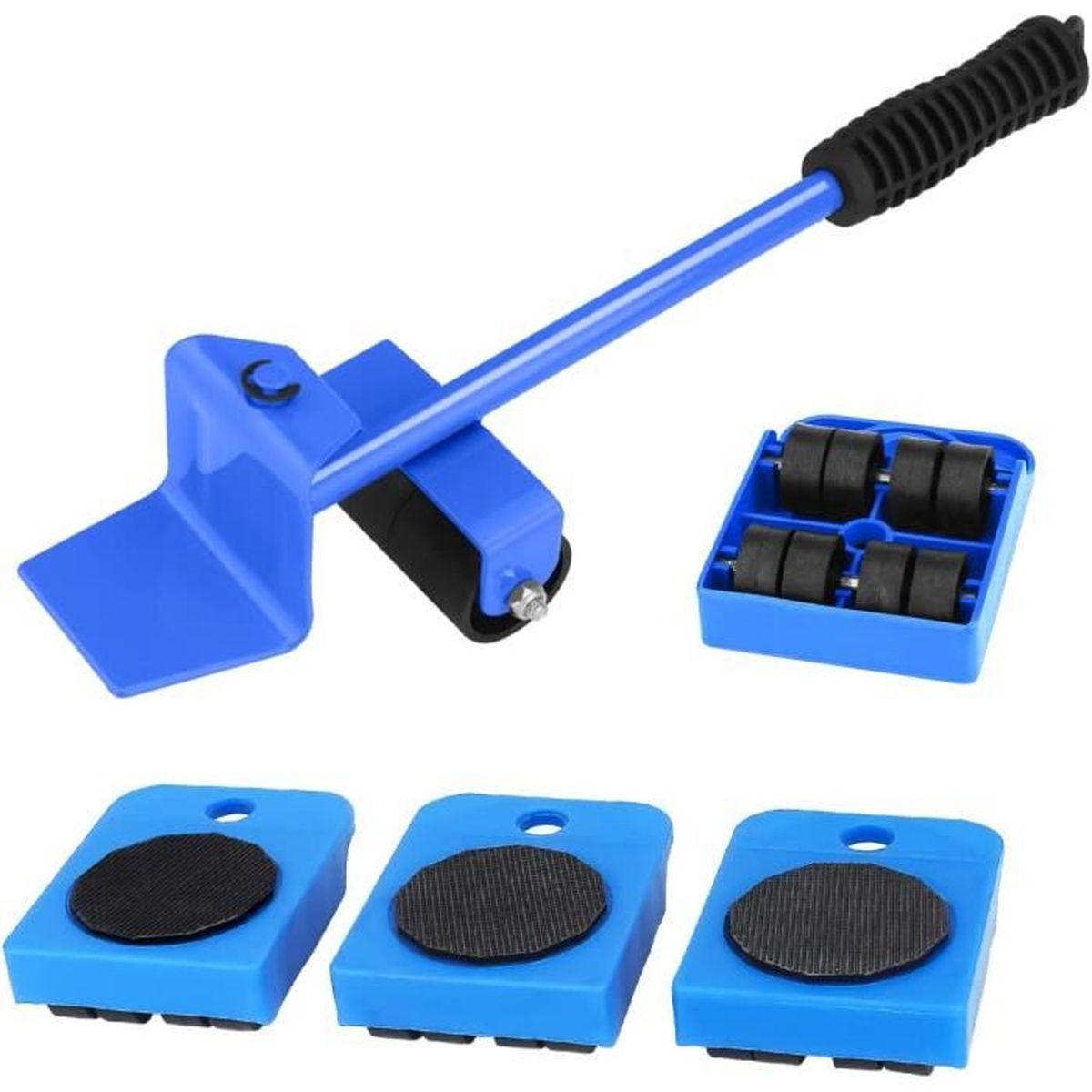 Leve Meuble roulettes pour Meubles Lourd avec 4 Pack Rouleau Kit ...