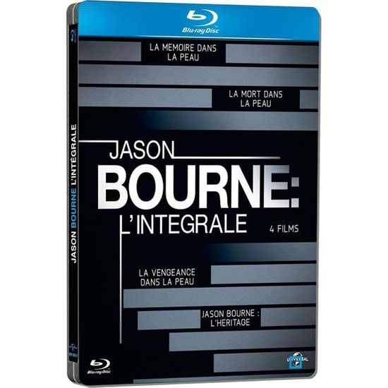 Coffret BLU-RAY Jason Bourne l'intégrale - Cdiscount DVD