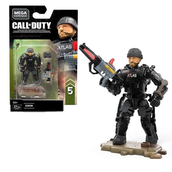 CRAZE Mega Construx Call of Duty Gideon Gfw71 Modèle Figure Collector's ...