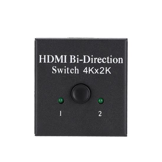 HURRISE distributeur HDMI 3D 1080P 4Kx2K HD séparateur HDMI ...