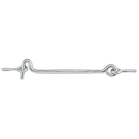 Crochets de contrevent acier zingué dimensions 4 x 60 mm pour fermeture ...