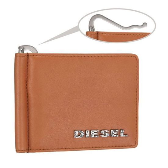 DIESEL Porte-carte JEM WALLETS CHINTA Camel - Cdiscount Bagagerie ...