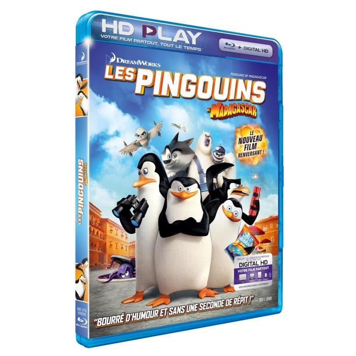 Blu-Ray - Fox Pathe Europa - Les pingouins de Madagascar - Animation ...