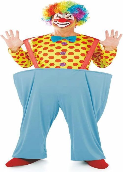 Fun Shack Costume Clown Adulte, Déguisement Halloween Clown, Tenue de ...