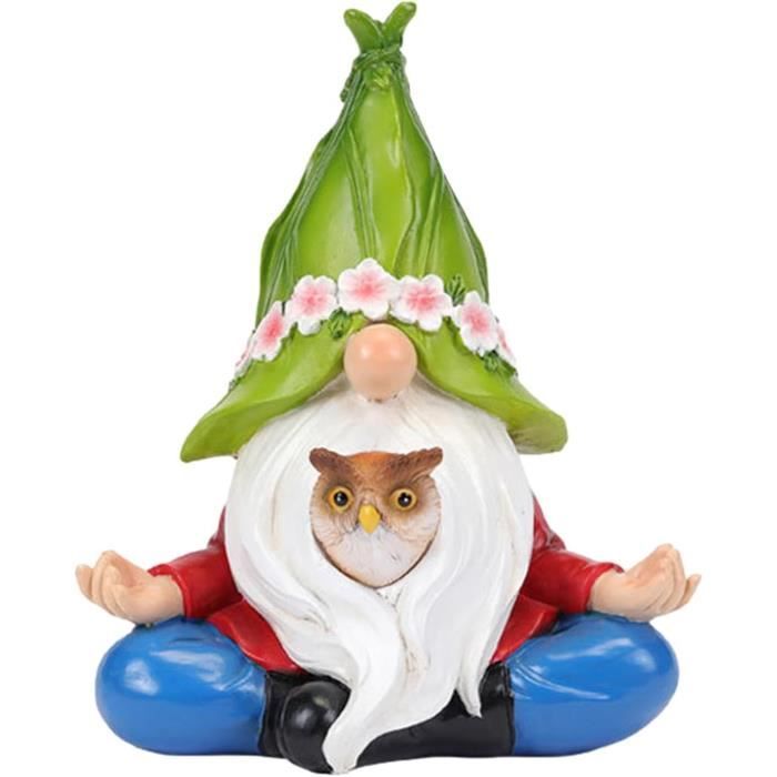 Nain Solaire, Solaire Gnome, Statue De Nain De Jardin, Ornement De Nains D'Extérieur Avec ...