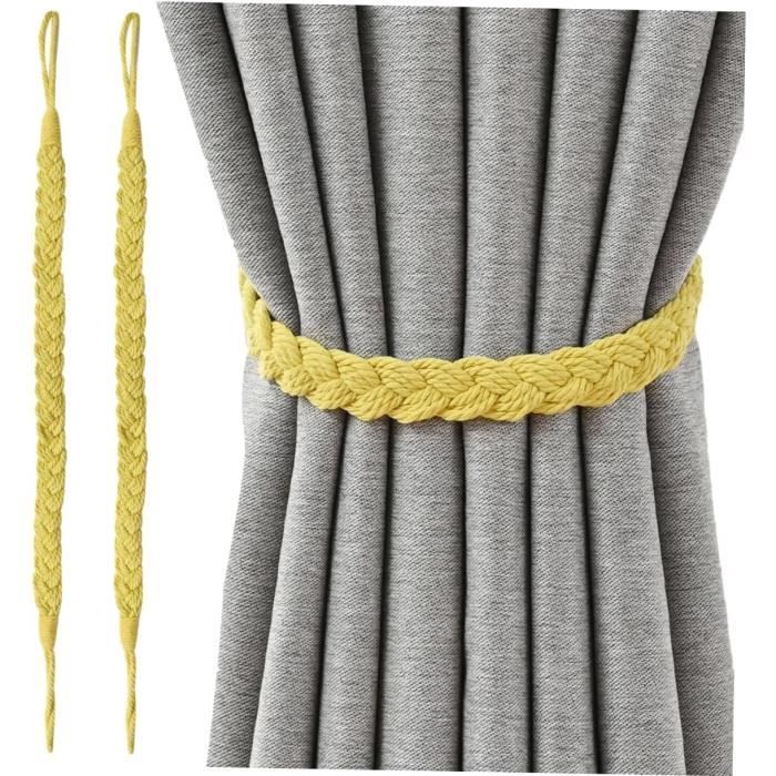 2 Pièces Accessoires De Rideau À Nouer Pour Rideaux Supports De Rideaux ...