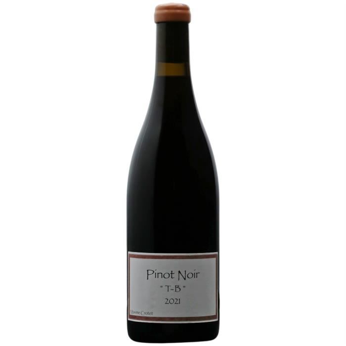 Pinot Noir T-B Rouge 2021 - 75cl - Maxime Crotet - Vin Rouge de ...
