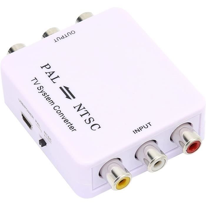 Convertisseur NTSC vers PAL, Convertisseur TV de PAL vers NTSC pour Lecteurs-enregistreurs DVD ...