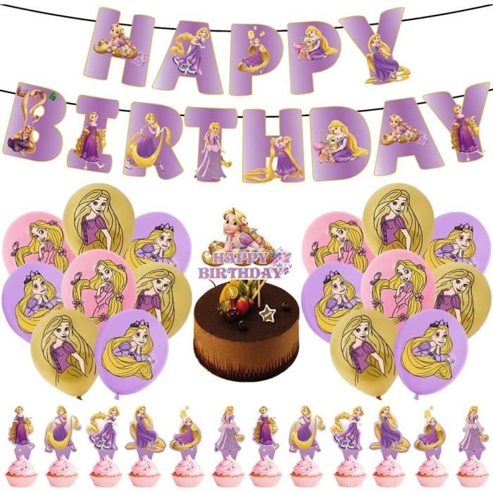 Rapunzel Anniversaire Ballons 32Pcs Rapunzel Décorations De ...