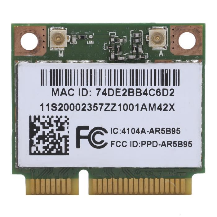Carte réseau 2 Carte réseau sans fil pour ordinateur HP 150Mbps 802.11B ...