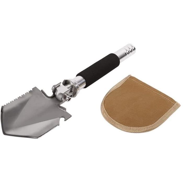 Mini Pelle de Camping Pliable Militaire Portable de Survie pour Jardin, randonnée, extérieur ...