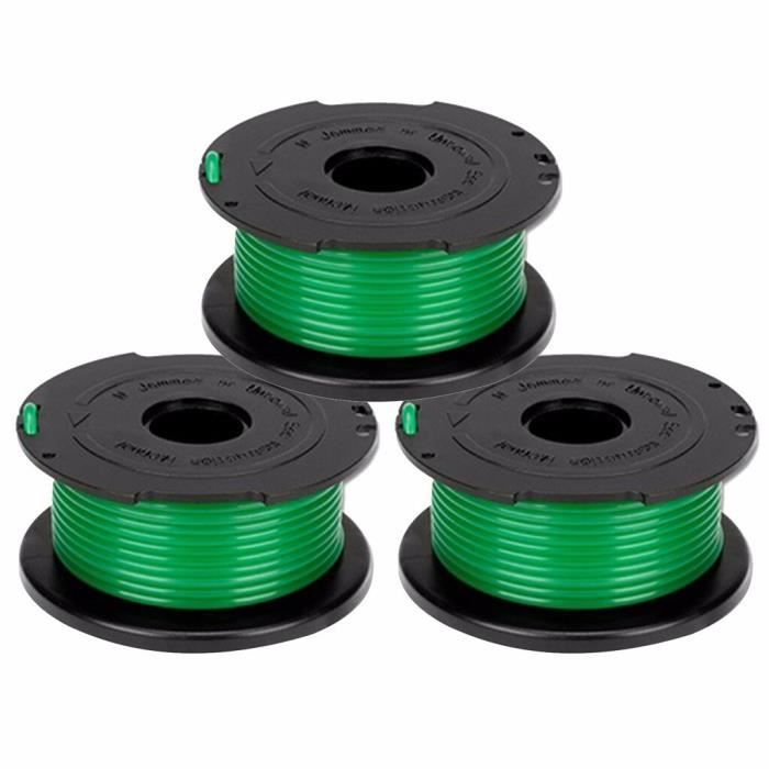 Tondeuse,Remplacement de la ligne de bobine Black & Dec.ker pour débroussailleuse, tondeuse à ...