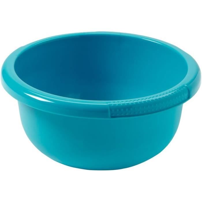 Bassine Ronde 10,5L - Grande Cuvette En Plastique Pour Le Ménage Et La ...
