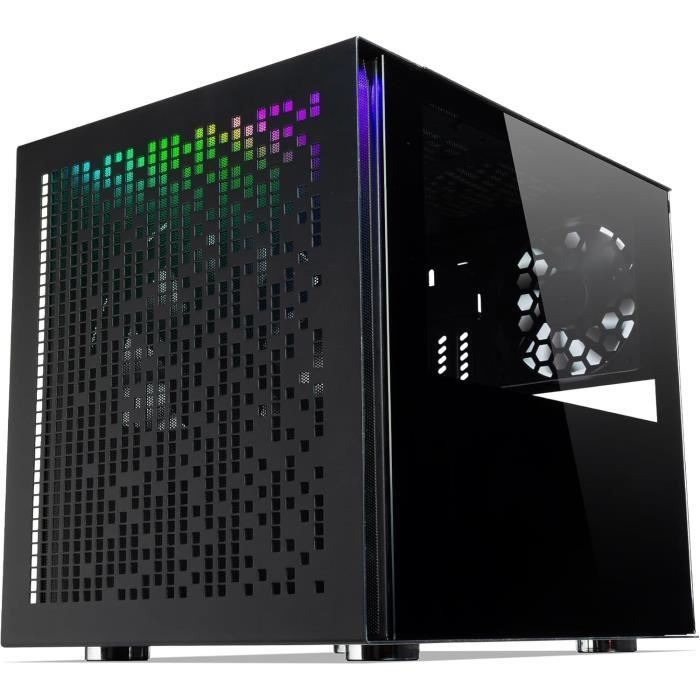 Boîtier - GENERIC - TECWARE Quad RGB TG - Micro ATX - Mini ITX - Verre ...