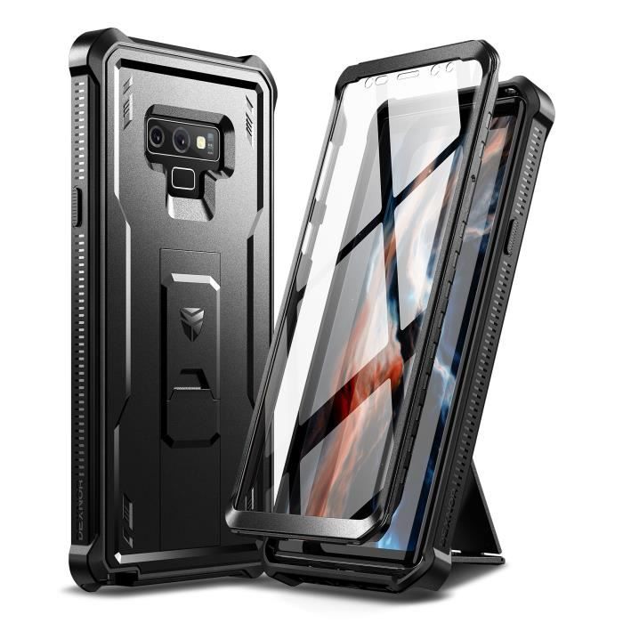 Dexnor Coque pour Samsung Galaxy Note 9, [Protection d'écran intégrée ... Dexnor Coque pour Samsung Galaxy Note 9, [Protection d'écran intégrée ...