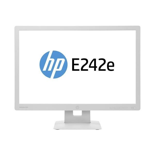 HP Ecran E242E - 24" - 1920x1200 - Dalle IPS - VGA, DisplayPort, HDMI ...