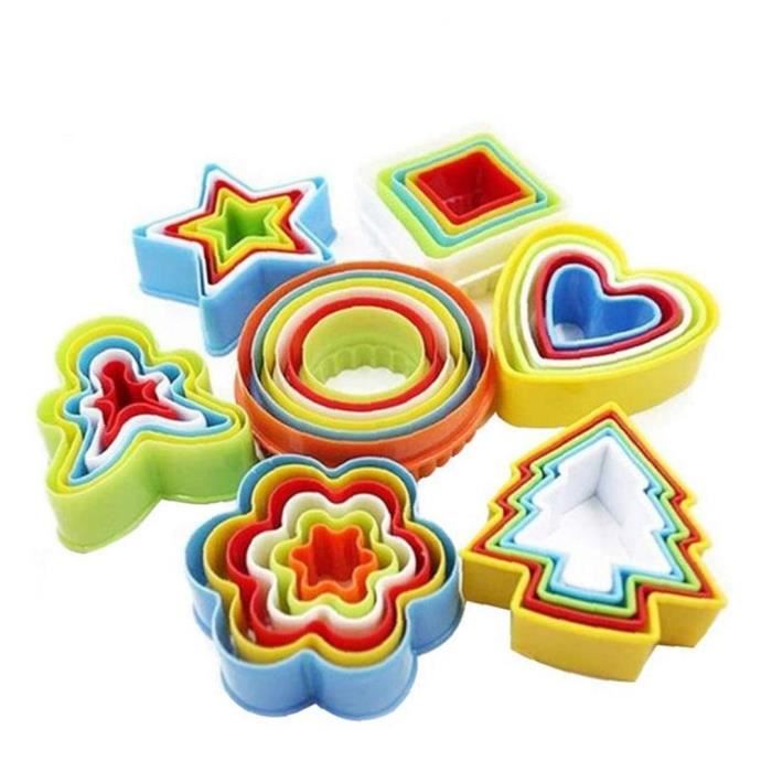 Formes Cookie Set de moules Sandwich multi-formes (Star Flower Round ...