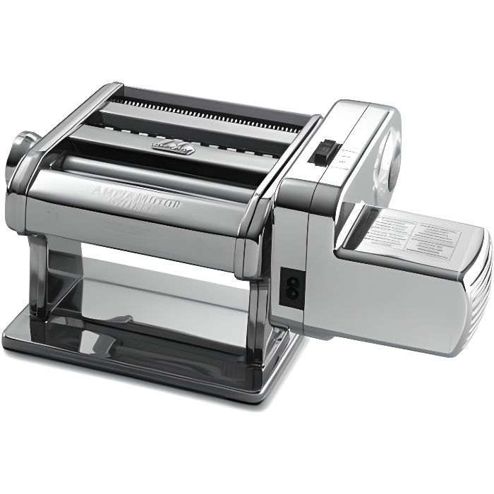 Machine à pâtes électrique Marcato Ampiamotor - 170W - Gris - Cdiscount ...