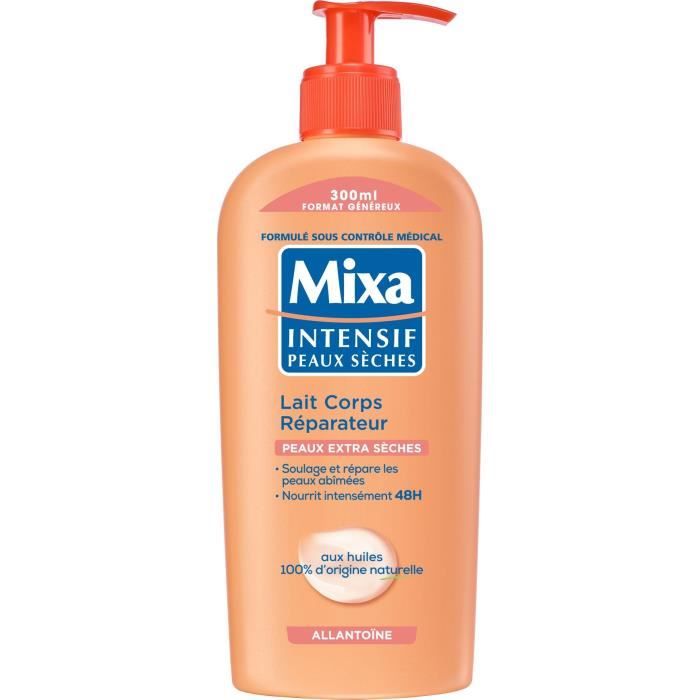 Lait corps réparateur - MIXA - Intensif - Peaux Sèches - 300 ml ...