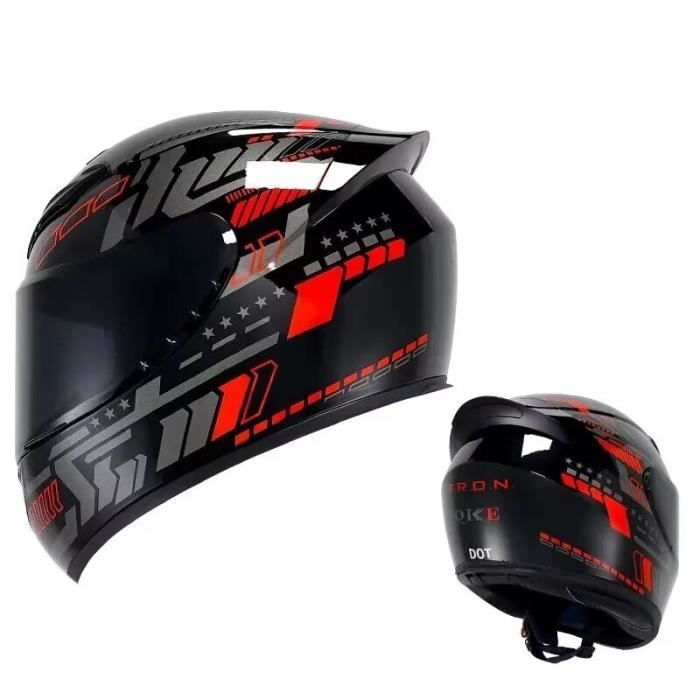 Casque de moto de course de motocross,casque de sport rétro,unisexe ...