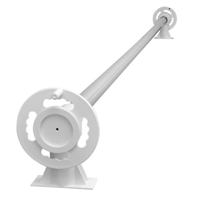 Rouleau de bache de piscine avec base en plastique - Cdiscount Jardin