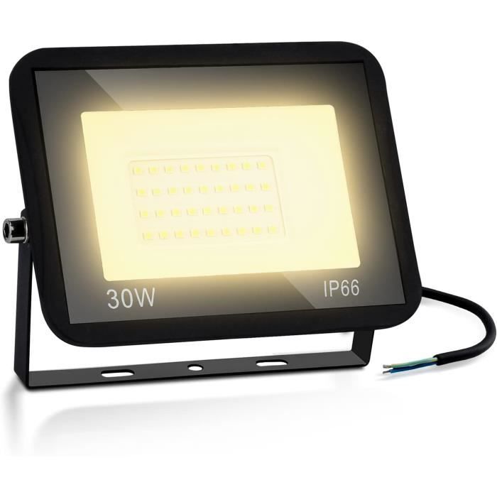 30W Projecteur Led Exterieur Ip66 Imperméable Spot Exterieur Led 2550Lm ...