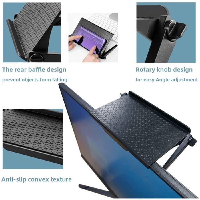 Wifi Router Shelf TV Top Adjustable Router Storage Rack Bracket, S ...