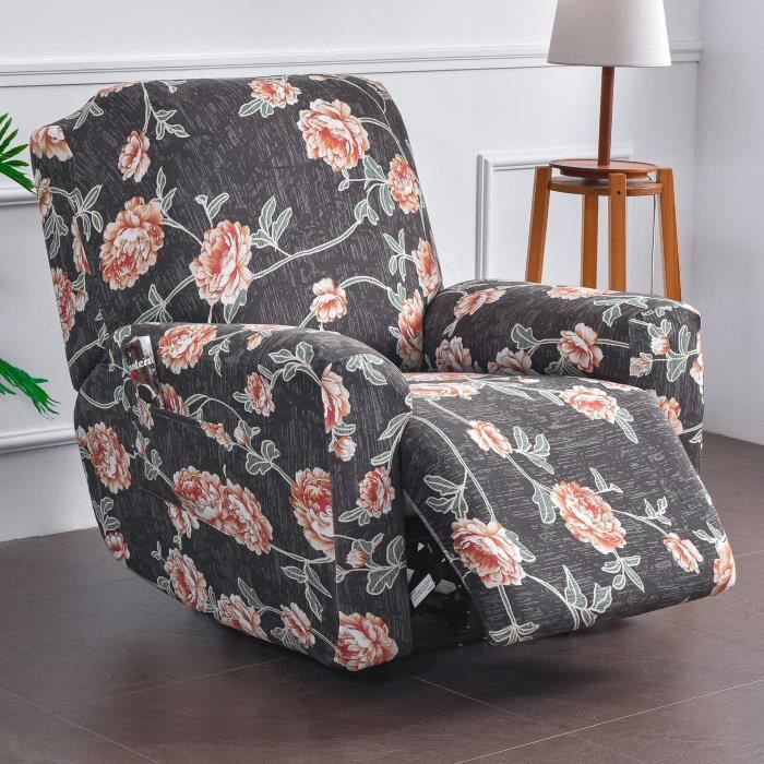 Housse de Fauteuil Relax Extensible 1 Place, Housse de Fauteuil Relax ...