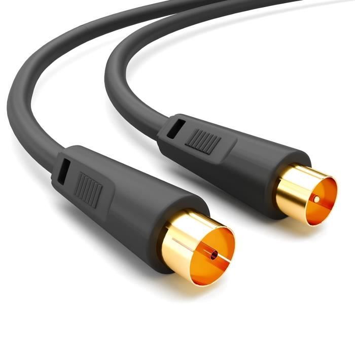 10m Câble d'antenne de IEC mâle vers IEC Femelle Câble de Connexion BZT ...