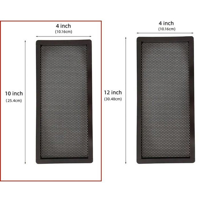 Hotte de sol aspirante en 2 pièces - Grille de ventilation magnétique ...