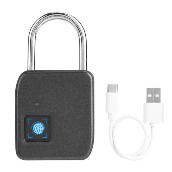 YOSOO Cadenas intelligent antivol à empreinte digitale FipiLock Smart ...