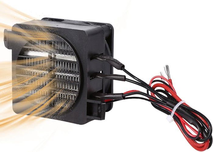 Chauffe Ventilateur PTC, 12V 100W Réchauffeur D'air électrique Température Constante économie D ...