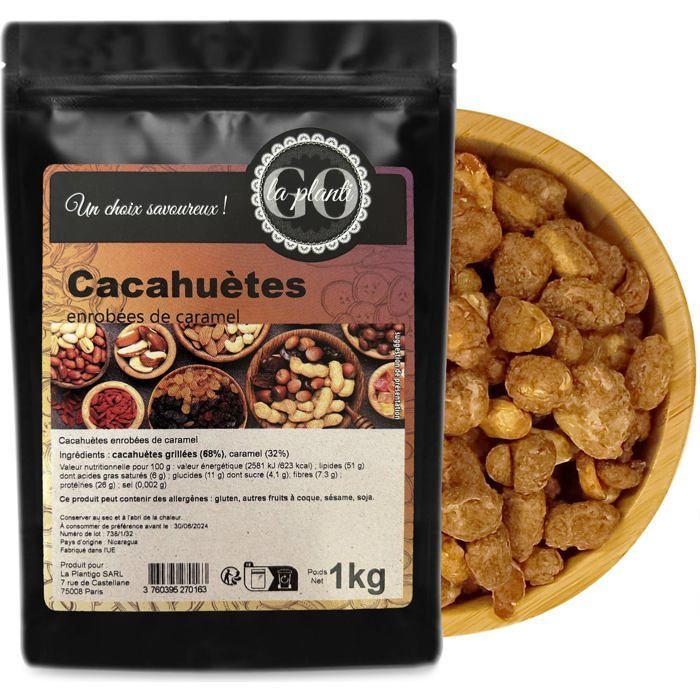 Cacahutes Enrobes De Caramel