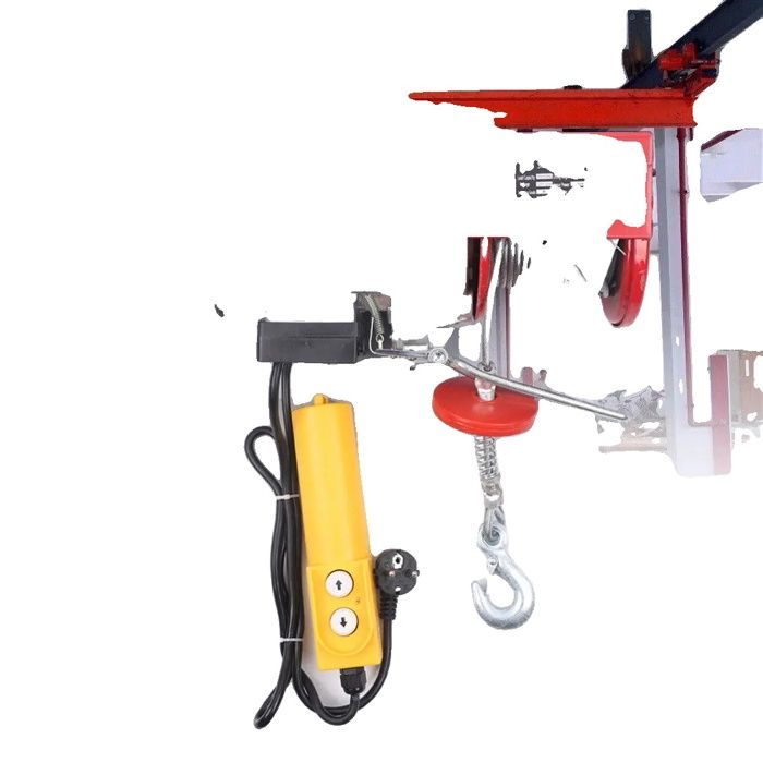 Treuil Électrique 800kg, Construction en Acier Alliage Durable, Moteur ...