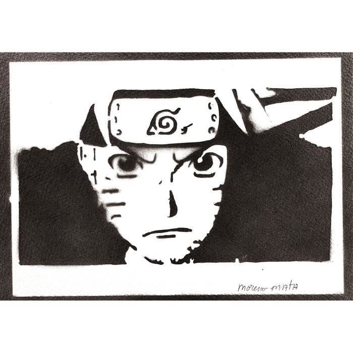 Poster Naruto Affiche Handmade Graffiti Street Art - Artwork[273 ...