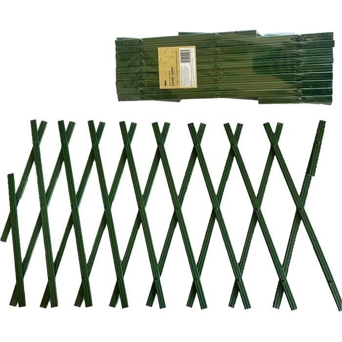 Treillis de Jardin Extensibles | Clôture en Treillis expansible en PVC ...