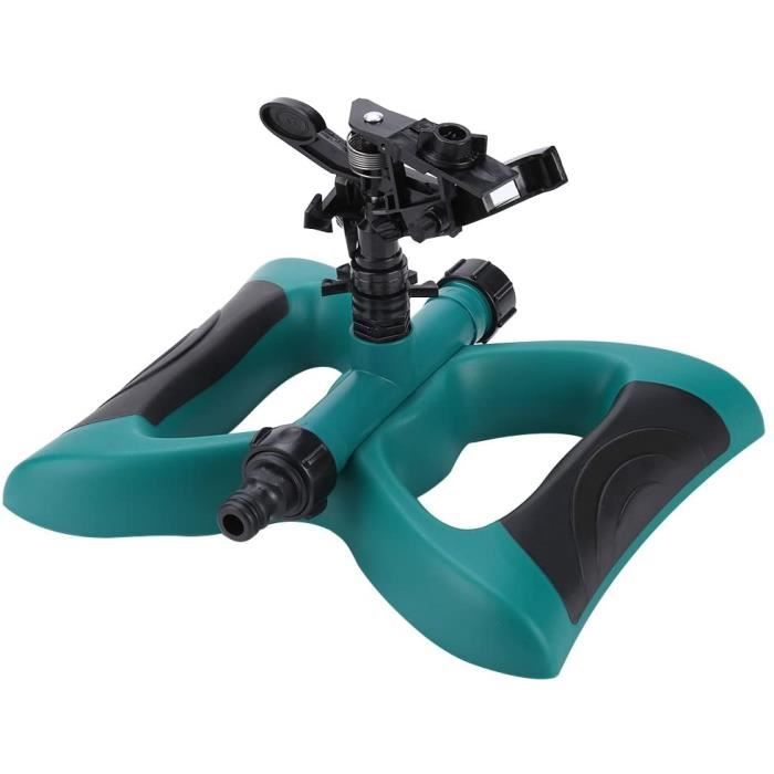 LanJue Arroseur de pelouse, arrosage Rotatif à 360 ° Système d ...