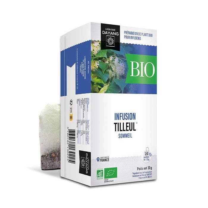 Dayang Infusion Tilleul Bio 20 sachets - Cdiscount Au quotidien