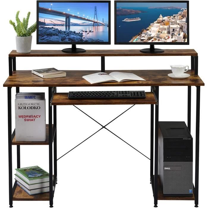 MEUBLE INFORMATIQUE - MEUBLE MULTIMEDIA Kays Bureau d'ordinateur ...