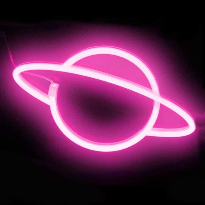 Planet Neon Signs Led Enseigne Murale Au Néon, Suspendus Neon Lights ...