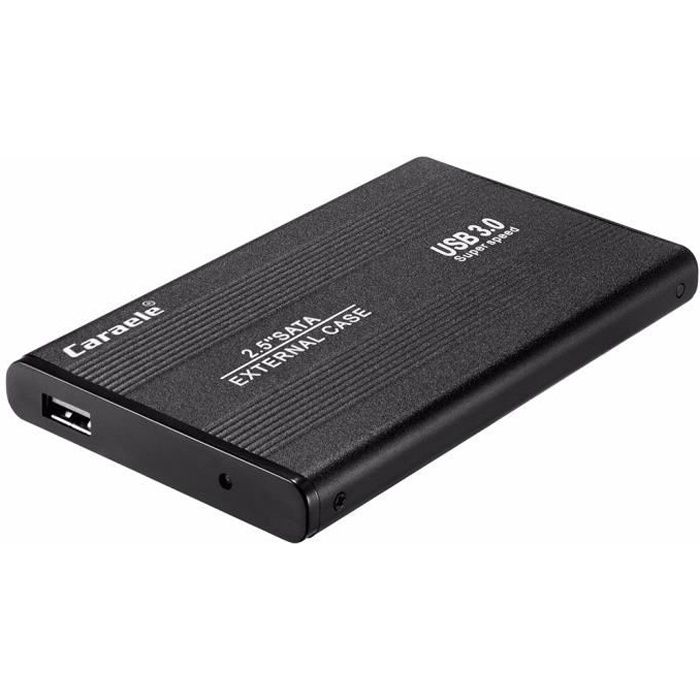 Disque dur externe USB 3.0 - Noir - 2 To - Haute vitesse pour ...